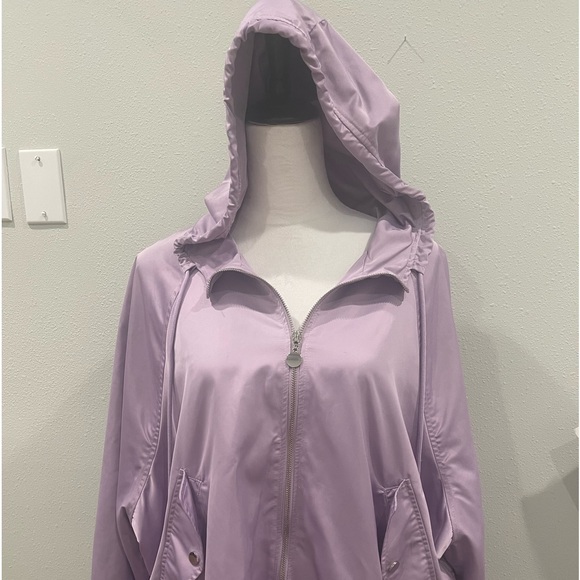 Zara | Jackets & Coats | Zara Light Purple Lilac Nylon Jacket | Poshmark